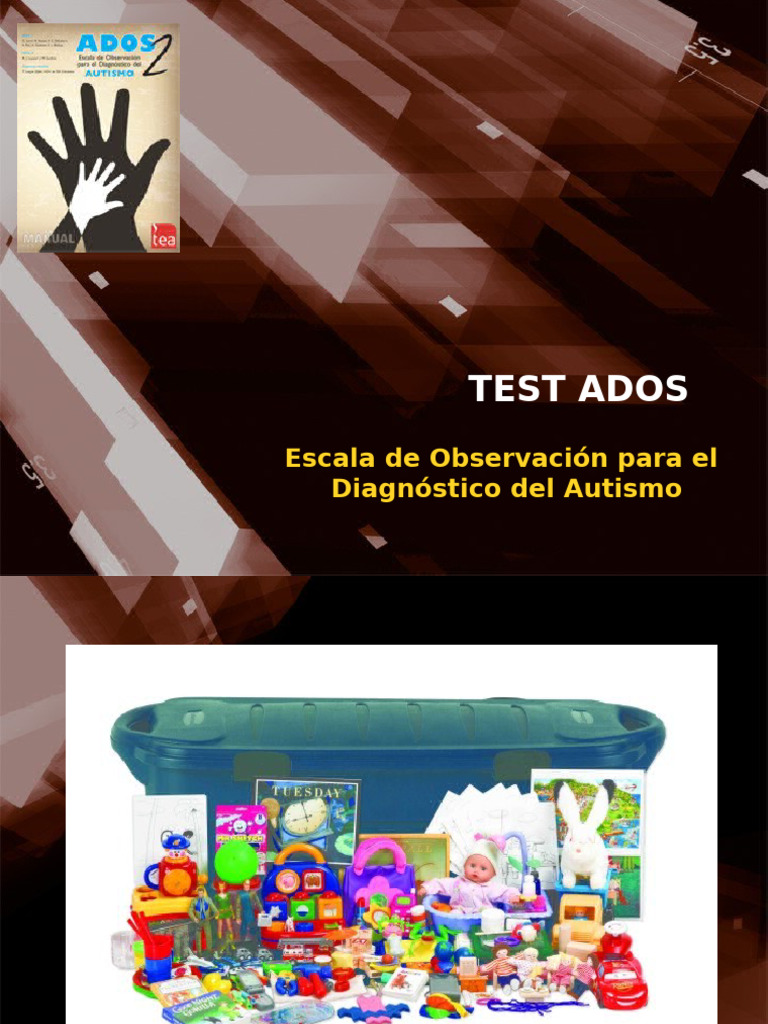 Test Ados | PDF | Autismo | Sicología