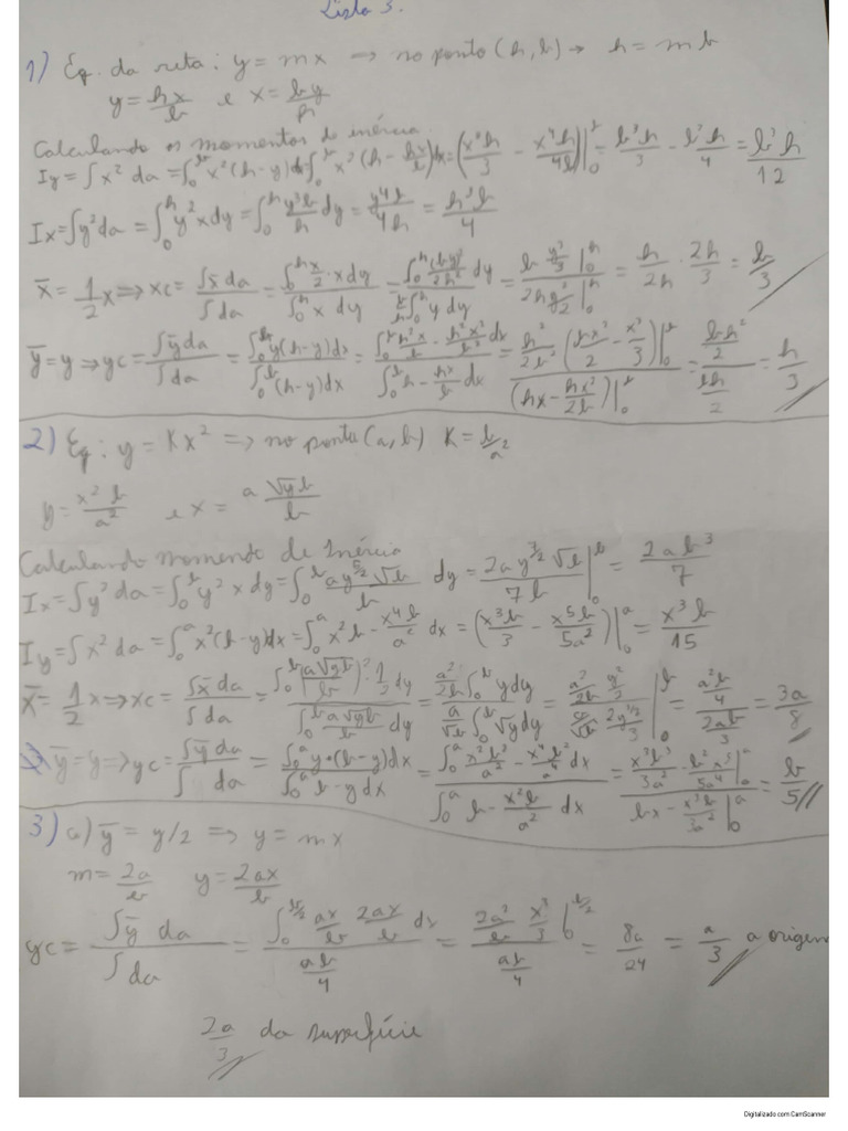 Lista 3 Mec Flu | PDF
