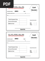 Brokerage Receipt Template | PDF