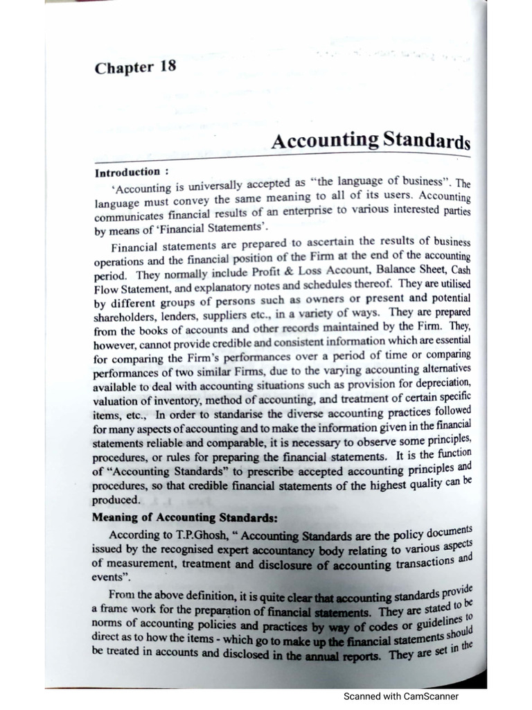 Accounting Standards | PDF