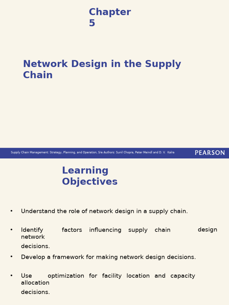 Chapter 5 Network Design in The Supply Chain | PDF | Supply Chain ...