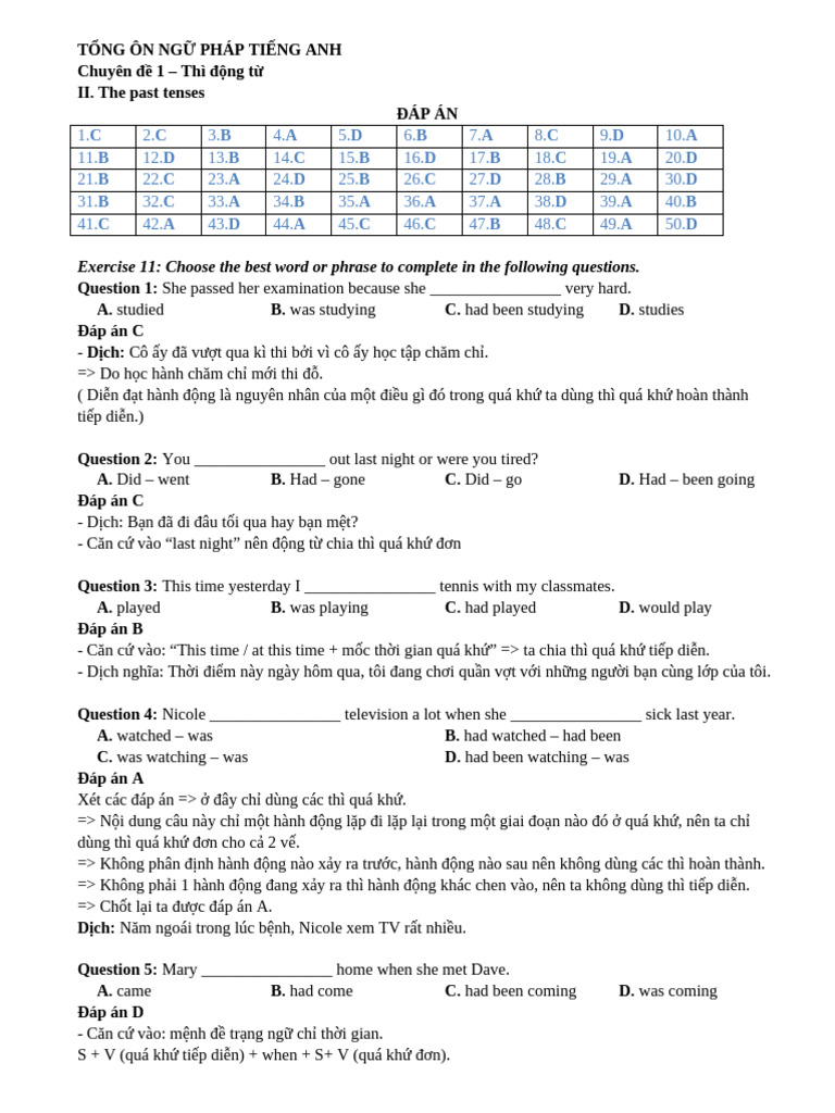 CD1 Exercise 11 | PDF