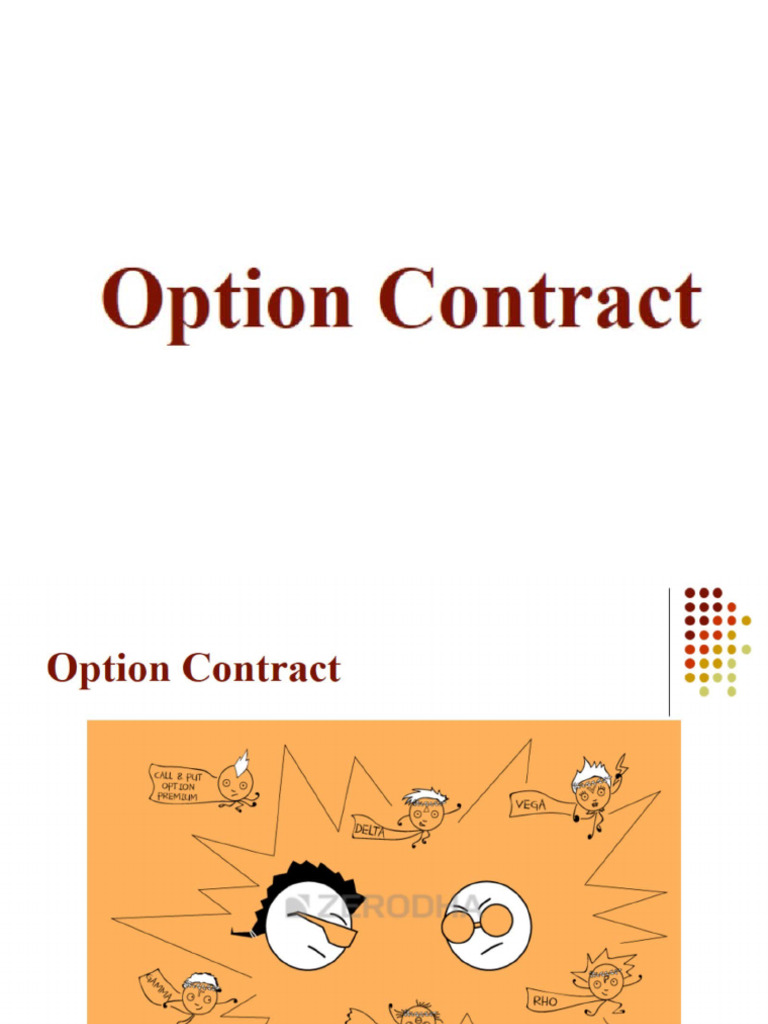 Options Contracts To Share | PDF