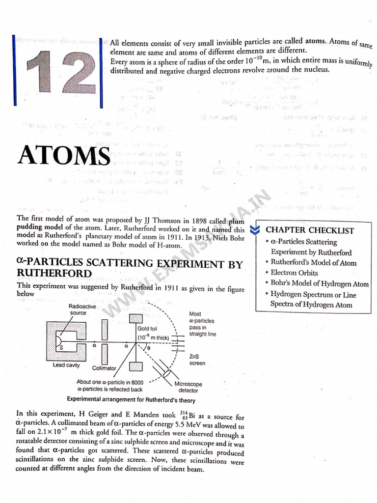 Atom Nuclie | PDF