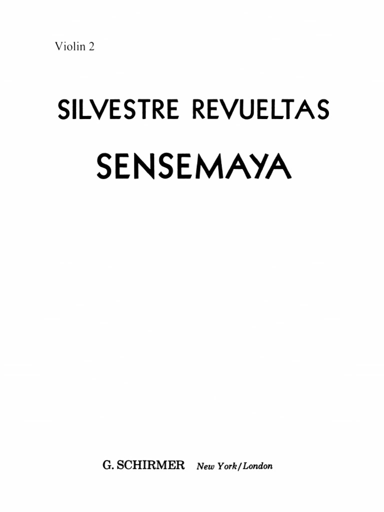 IMSLP590219 PMLP185431 Sensemaya B Vii | PDF