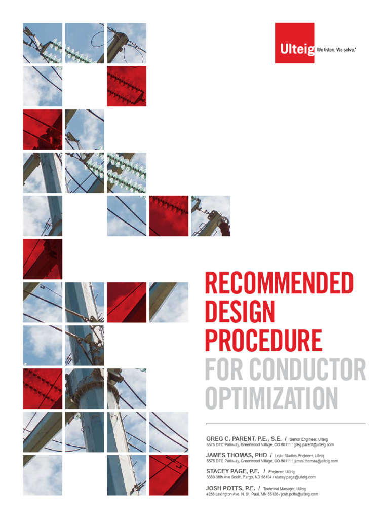 Transmission Conductor Optimization Whitepaper | PDF | Electric Power ...