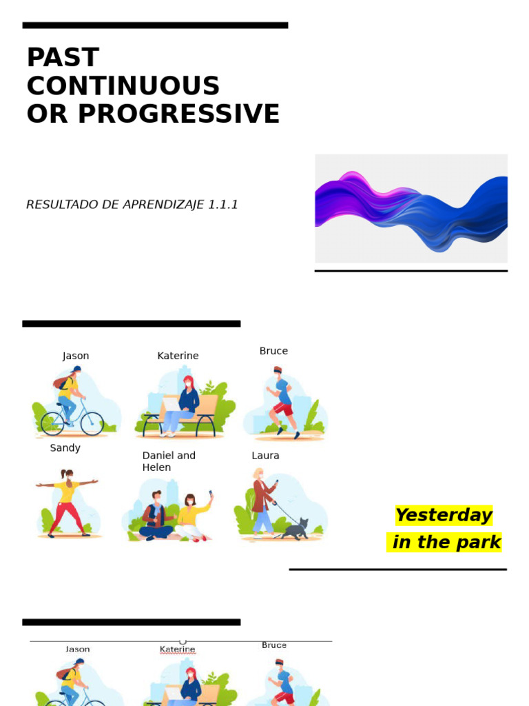 Past Continuous | PDF