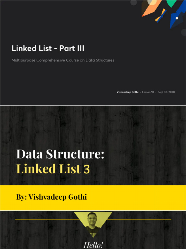 Linked List Part III No Anno | PDF