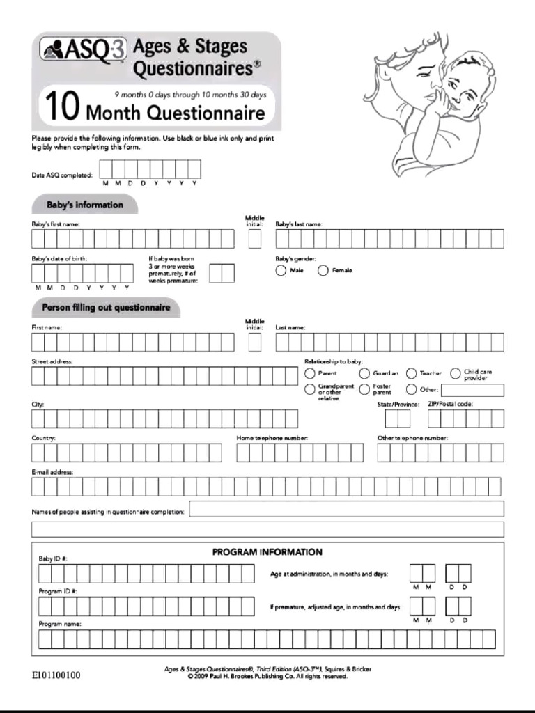 10 months asq | PDF