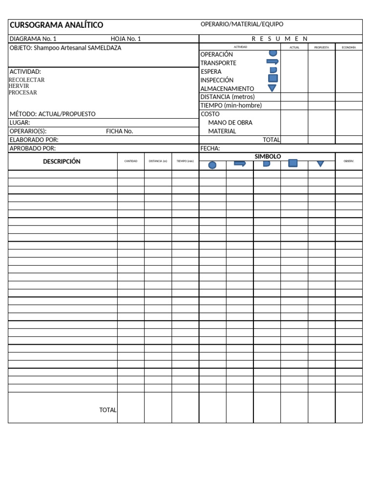 Cursograma Analítico | PDF