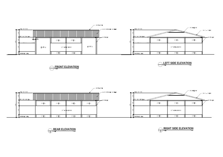 Building Elevation Drawings Overview | PDF