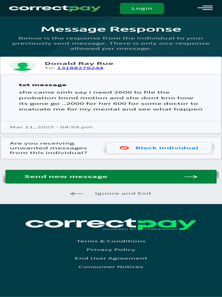 VendEngine - View Message | PDF
