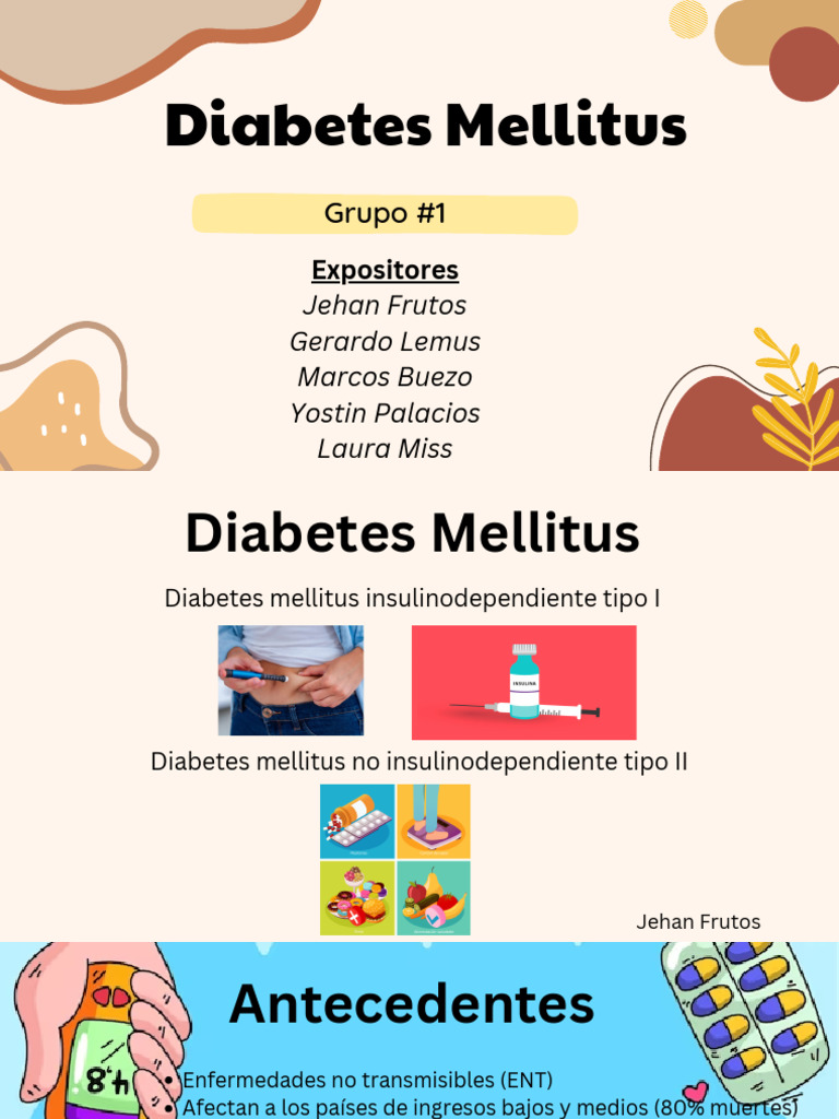 Prevención y Control de Diabetes Mellitus | PDF | Diabetes | Obesidad