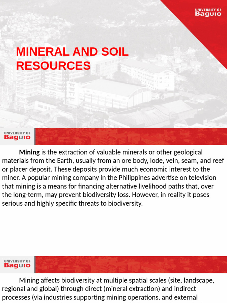 Chapter 13 - Mineral and Soil Resources | PDF | Plate Tectonics | Rock ...