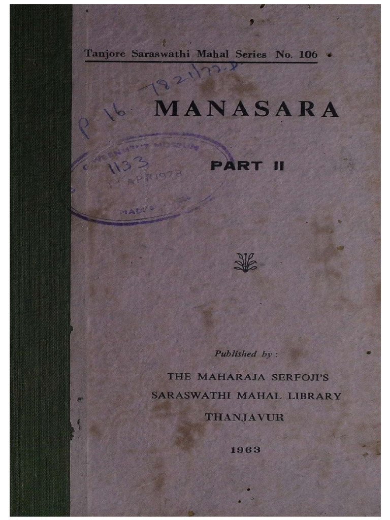 TVA BOK 0019129 Manasara | PDF