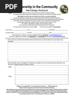 Citizenship in The Community | PDF | Boy Scouts Of America | Scouting