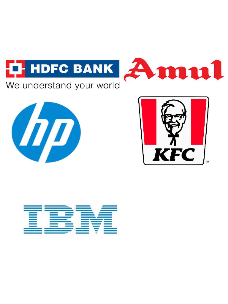 Logos of Popular Companies | PDF