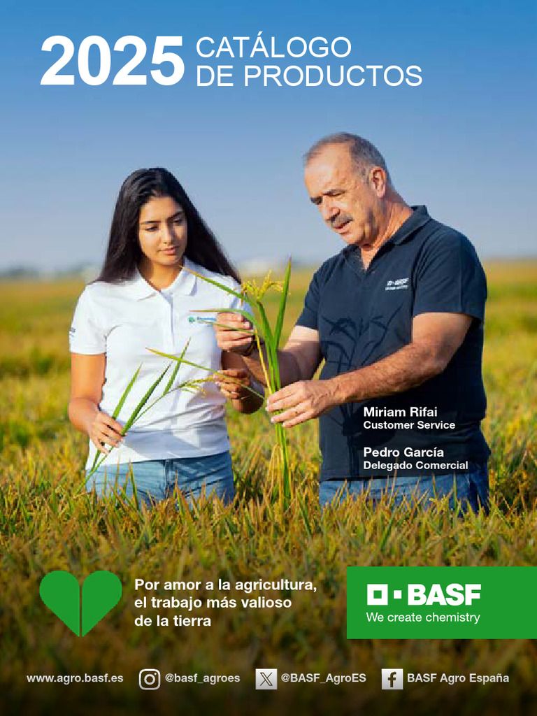Catálogo BASF 2025: Productos Agrícolas | PDF | Agricultura | Sustentabilidad