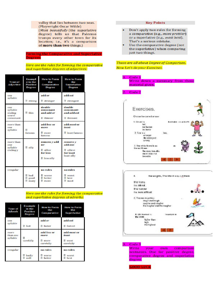 Materi Degree of Comparison | PDF