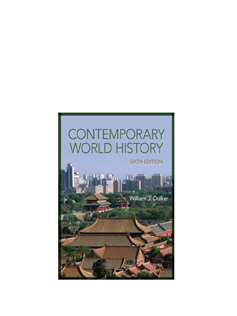 (eBook PDF) Contemporary World History 6th Edition by William J ...
