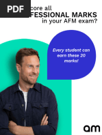 Read The Mind of AFM Marker Q1 | PDF | Spreadsheet | Evaluation