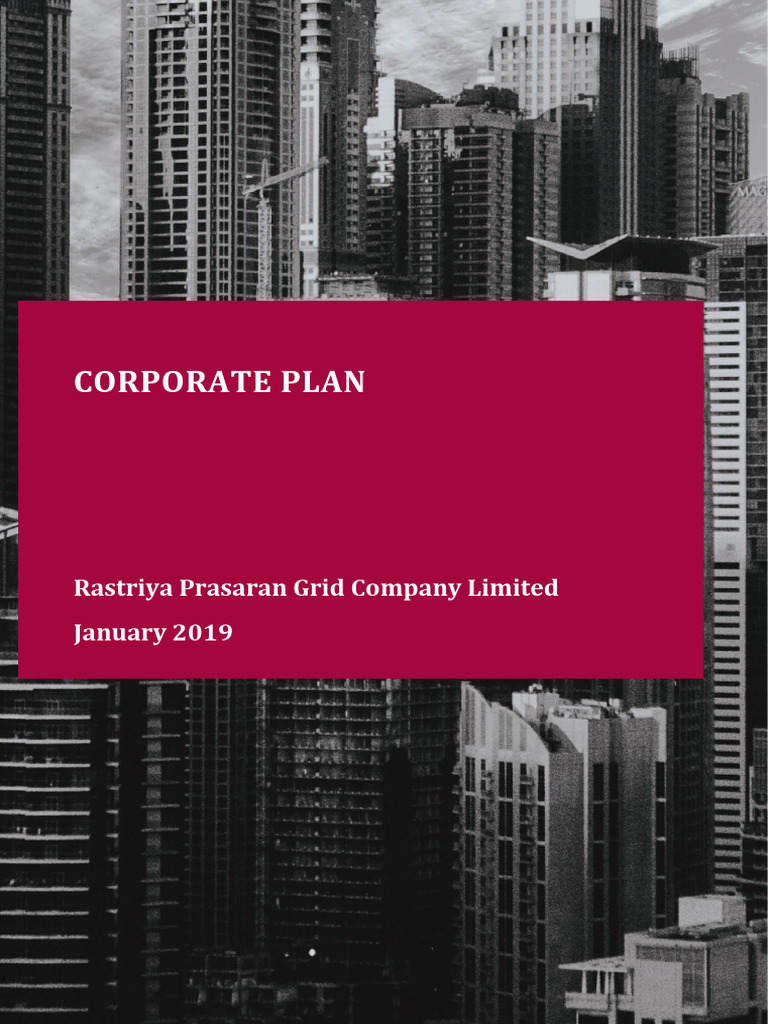 RPGCL Corporate Plan | PDF | Electric Power Transmission | Electrical Grid