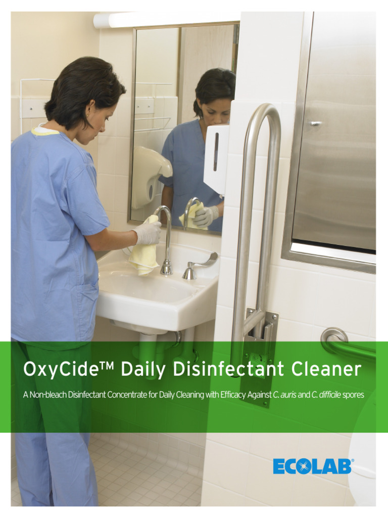 Oxy Cide Brochure 4524985041019 PDF | PDF | Disinfectant | Bleach