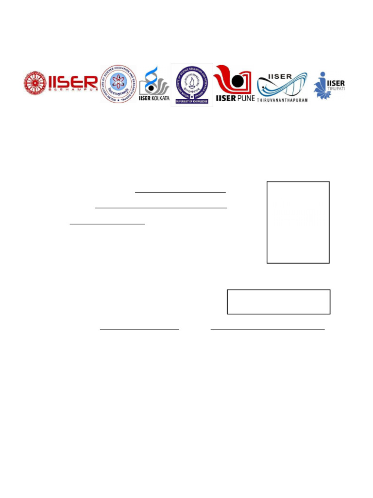 EWS Certificate Declaration for IAT 2025 | PDF