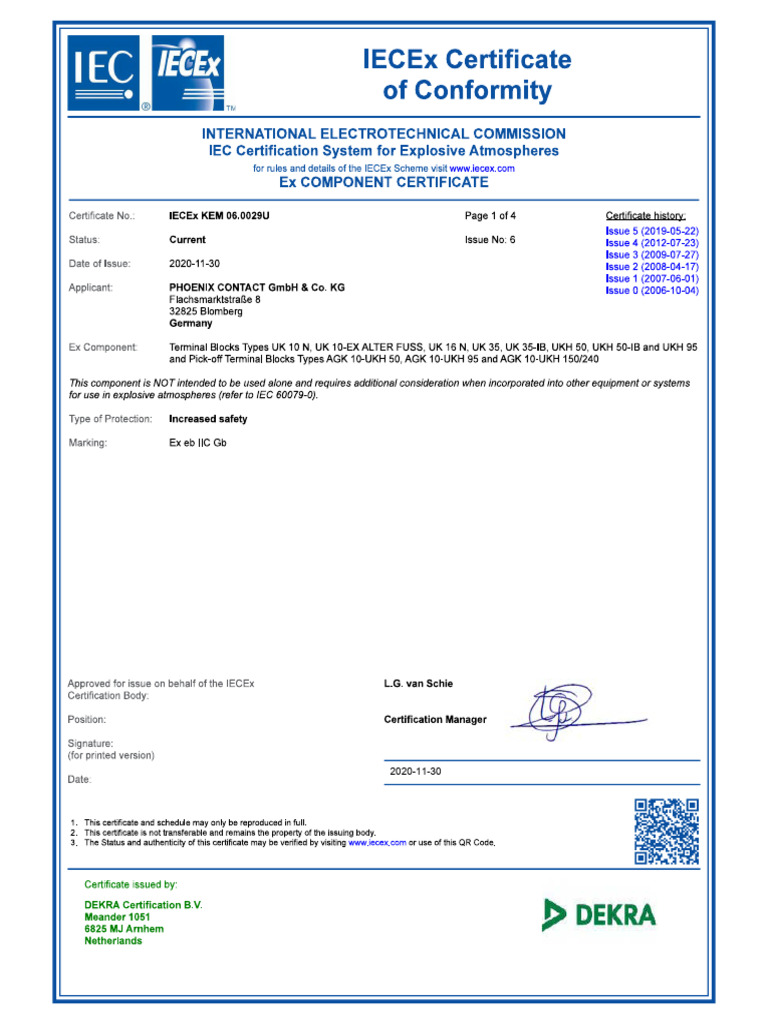 Iecex Kem 06.0029u Issue 2 | PDF