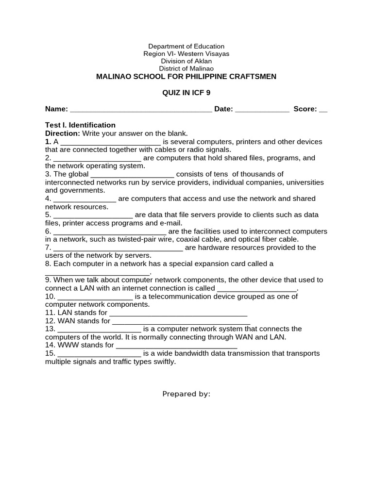 Department of Education | PDF