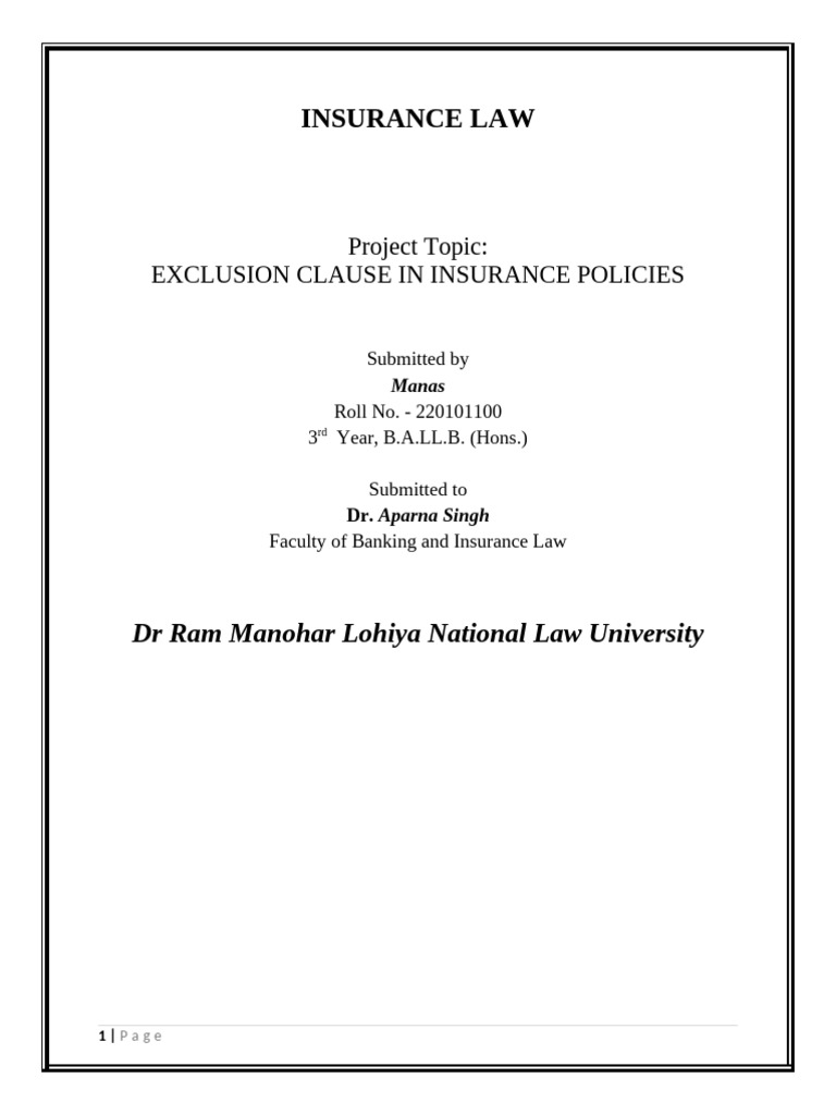 Insurance Law | PDF | Insurance | Liability Insurance
