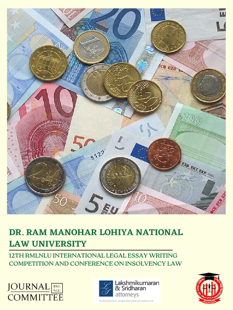 RILEC 2024: Legal Essay Competition | PDF | Bankruptcy | Mergers And ...