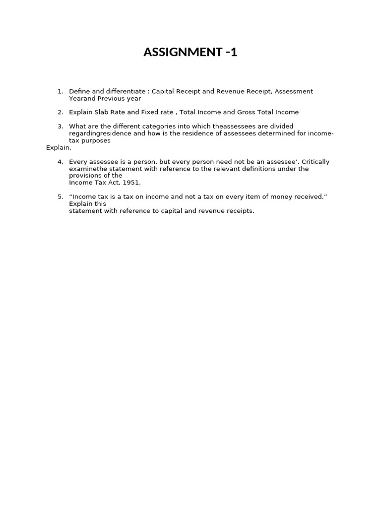 I T Assignment 1 | PDF