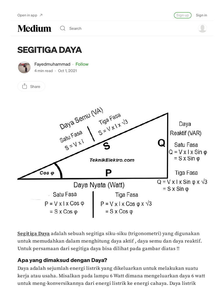 SEGITIGA DAYA. Segitiga Daya adalah sebuah segitiga… _ by Fayedmuhammad _ Medium | PDF