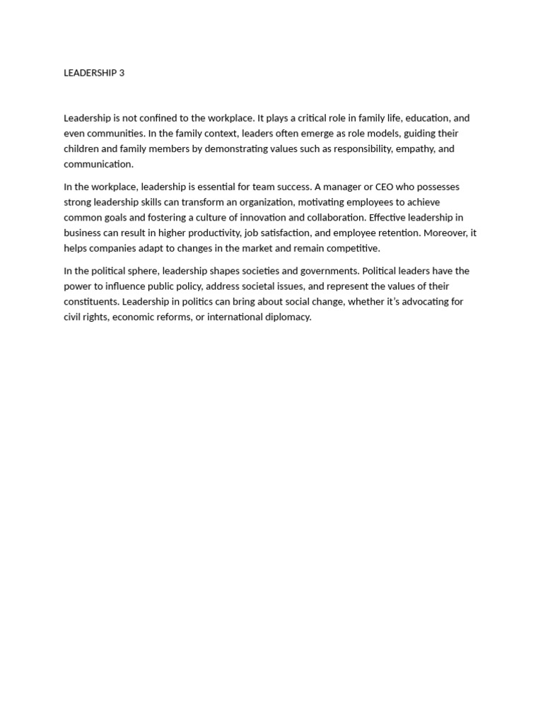 Leaders 3 | PDF