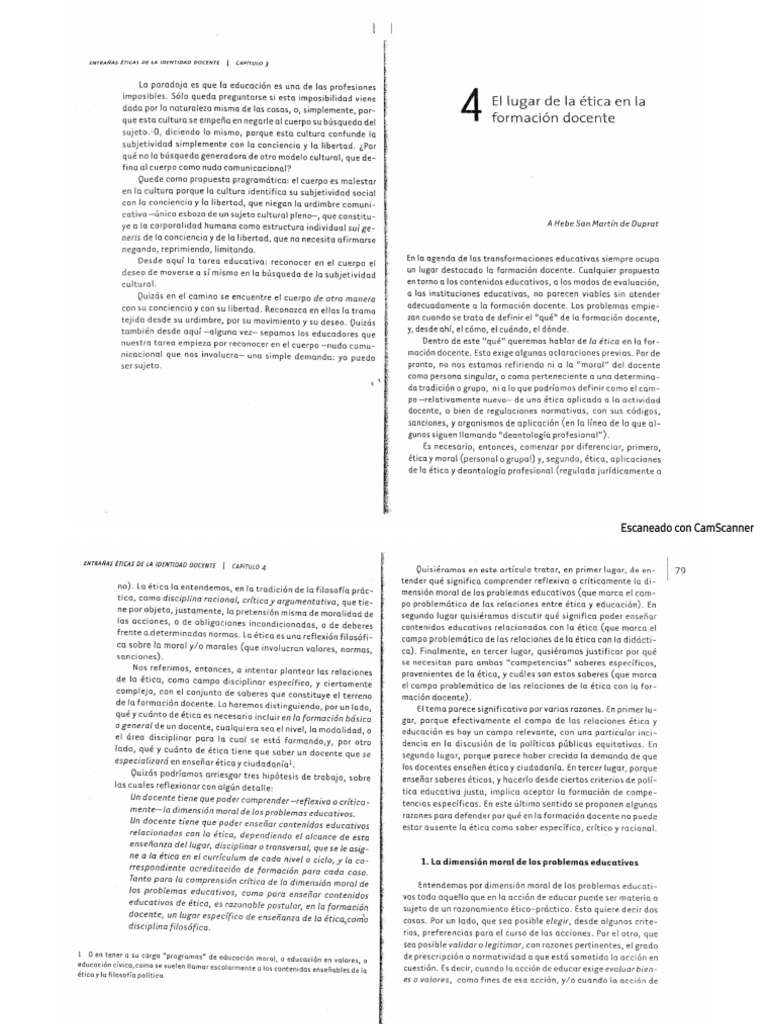 Entrañaseticasdelaidentidaddocente Cap4-7 | PDF