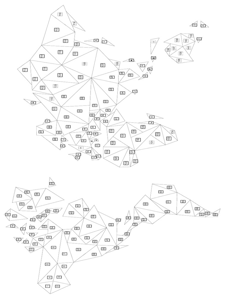 Geometric Worldmap Fullsize | PDF