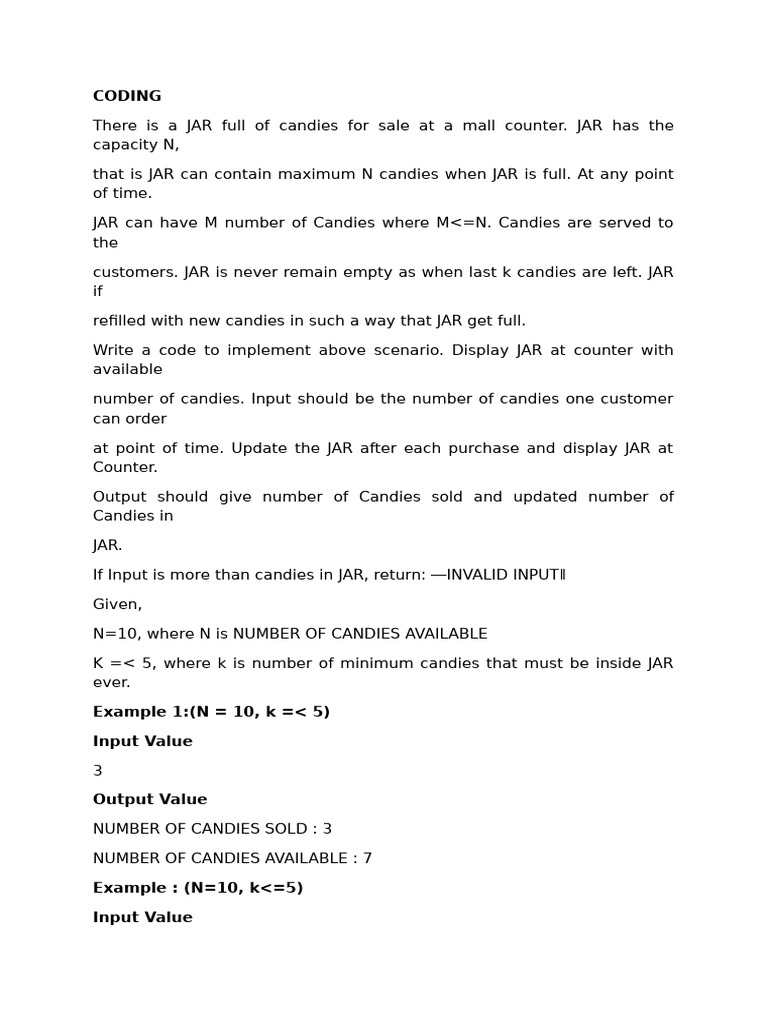 Coding Question 1 Test 1 | PDF | Cipher | Encryption