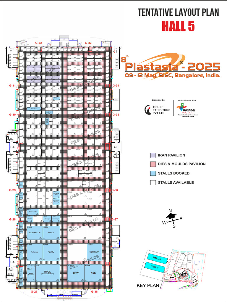 Tentative Layout Plan for Hall 5 | PDF