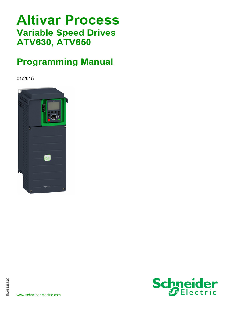 Altivar Process Programming Manual EN EAV64318 02 | PDF | Safety | Reliability Engineering