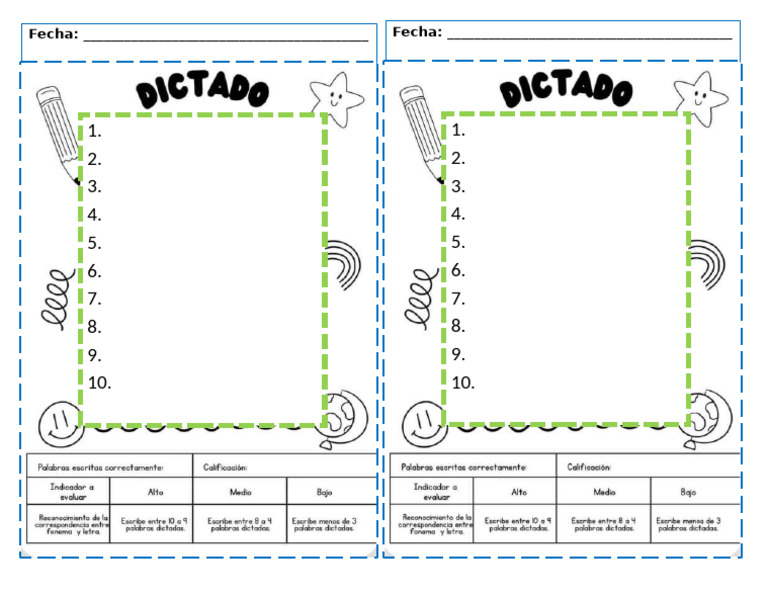 Formato Dictado | PDF
