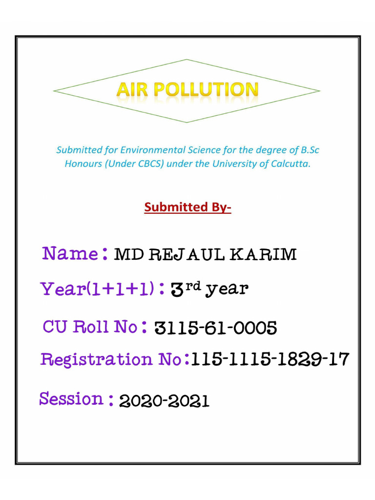 Evs Project Rejaul Md Rejaul Karim (1) | PDF