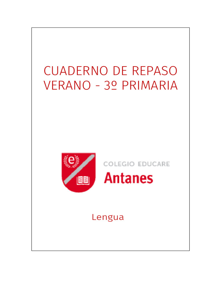 3º Repaso Verano Lengua | PDF | Adjetivo
