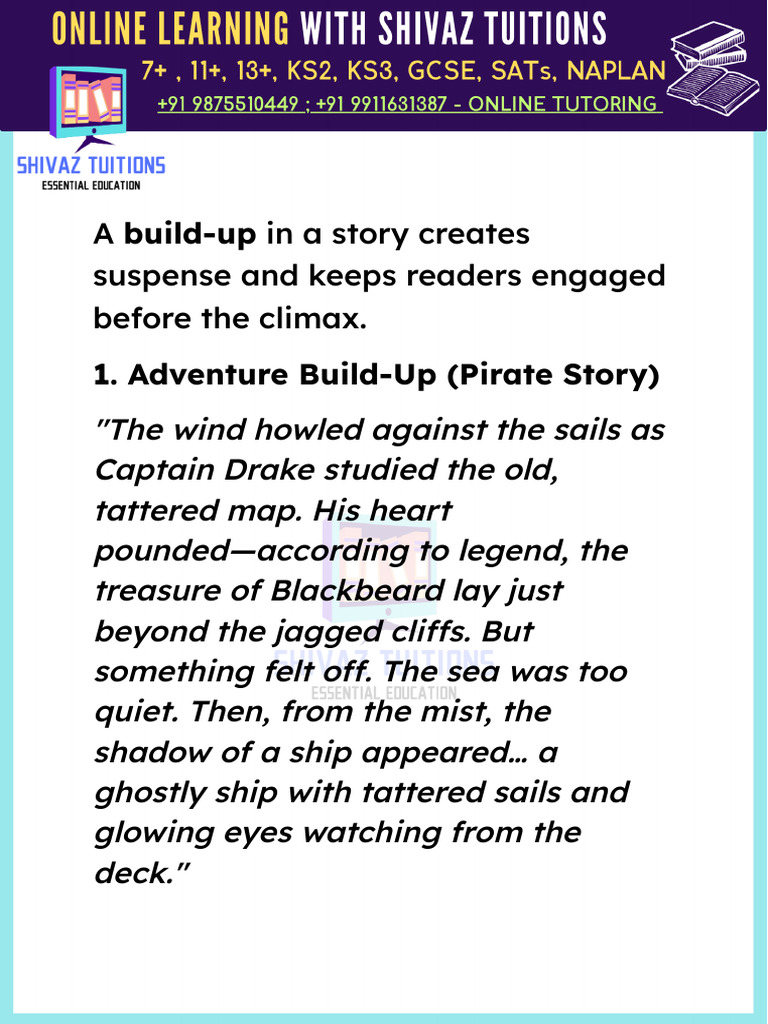 Engaging Story Build-Up Examples | PDF