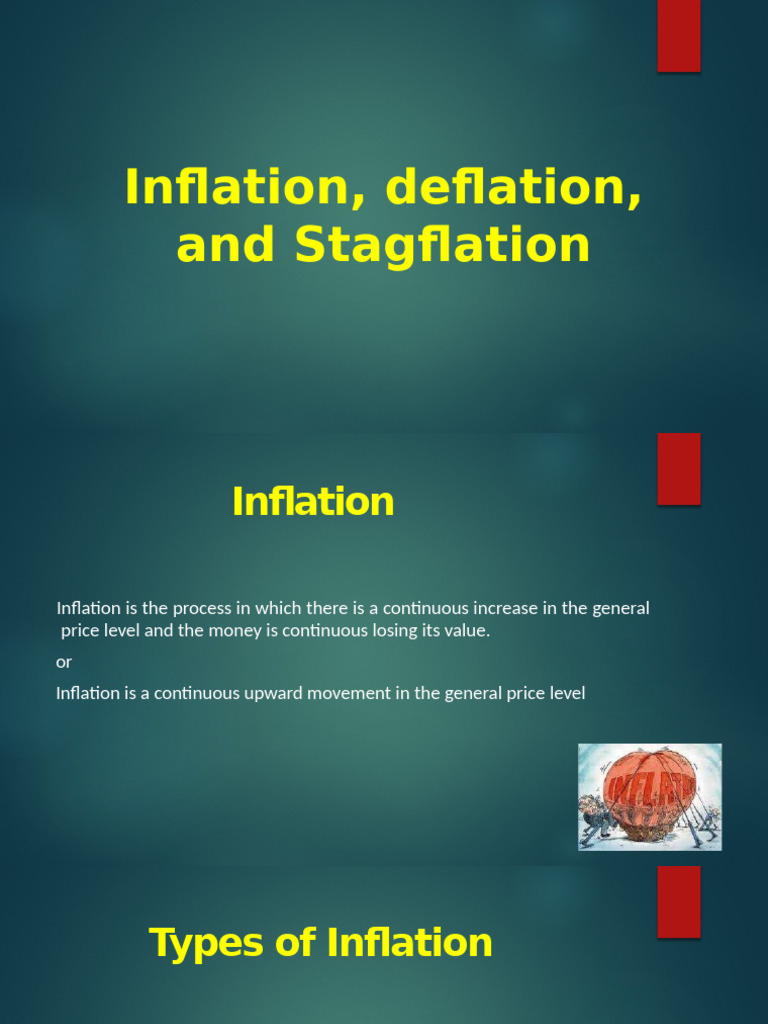 Inflation, Reflation, Disinflation and Deflation | PDF | Inflation ...