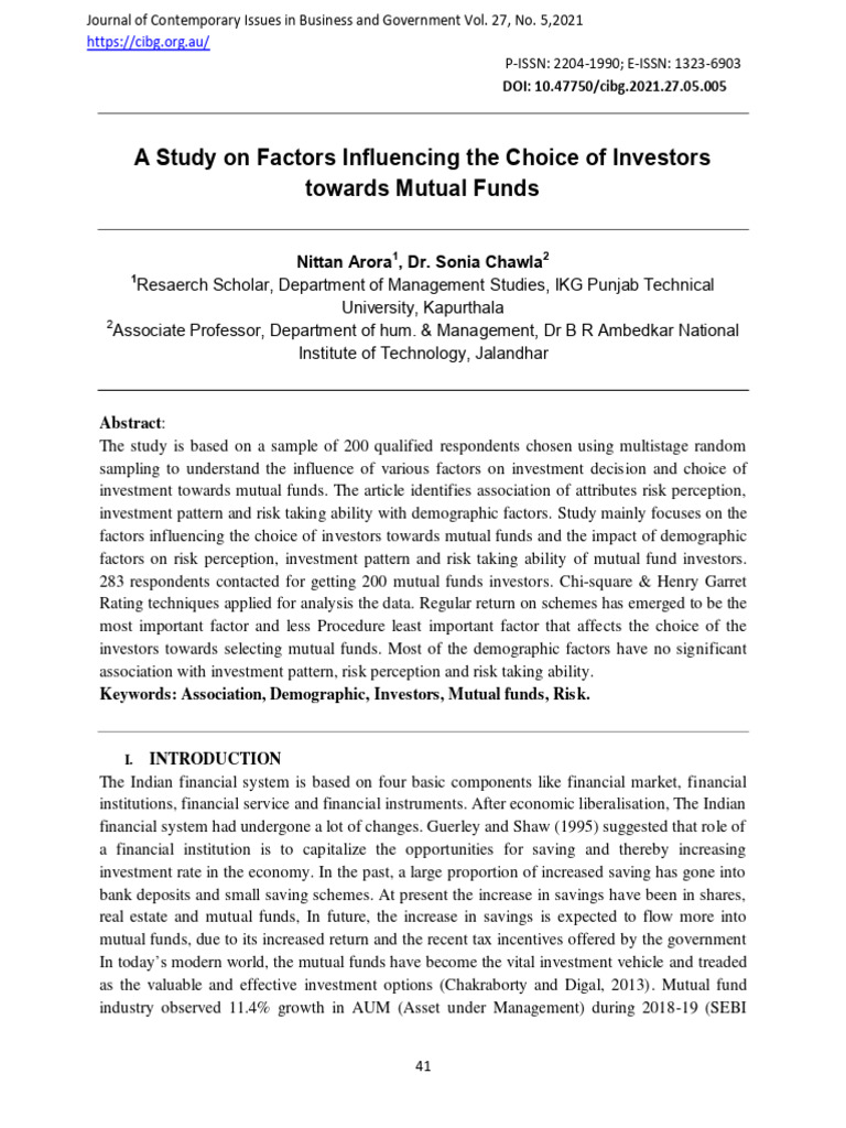 1972-Article Text-3833-1-10-20240202 | PDF | P Value | Investing