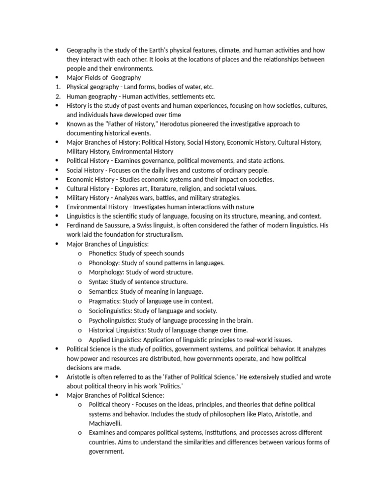 Pointer For The Second Long Quiz in Diss | PDF | Linguistics | Sociology