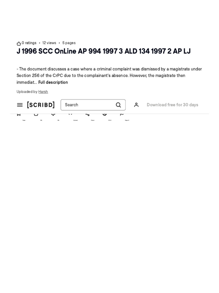 J 1996 SCC OnLine AP 994 1997 3 ALD 134 1997 2 AP LJ - PDF - Criminal Procedure in South Africa ...