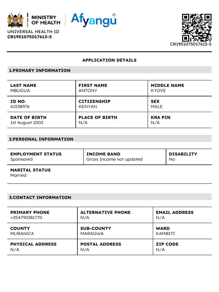 Afyangu 1 | PDF