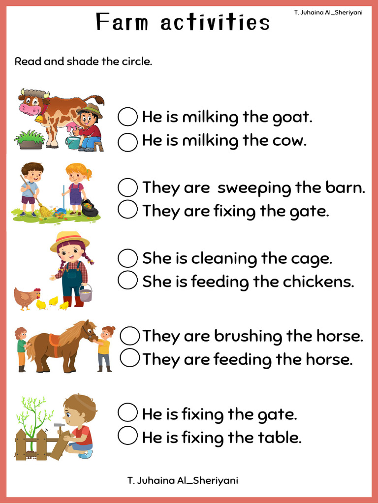 Reading Unit 5 G3 S 2 T. Juhaina | PDF